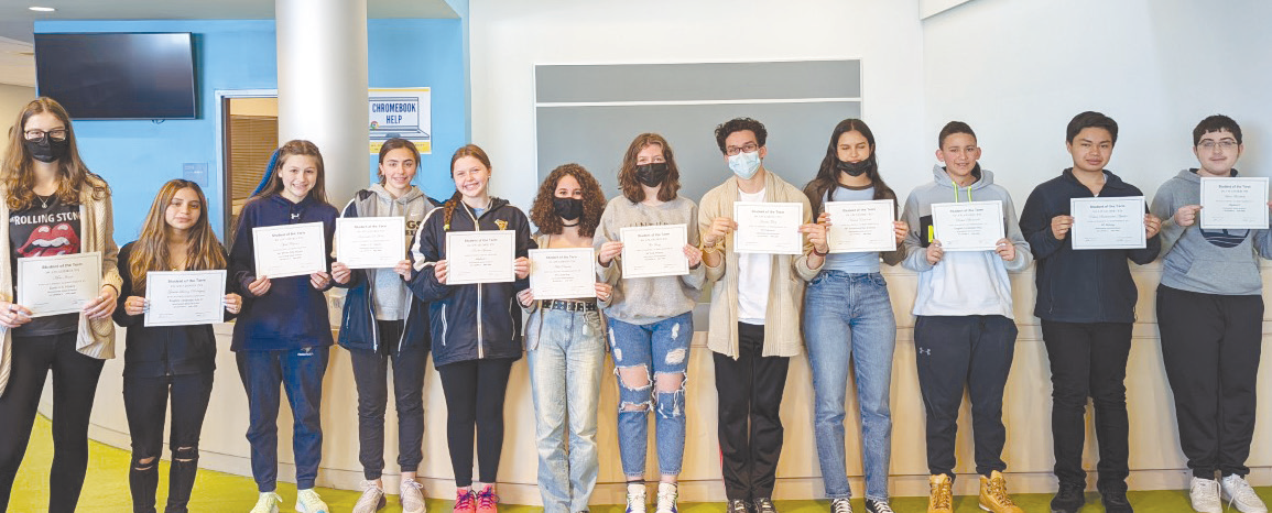 Students of the Term at Winthrop High – Winthrop Transcript